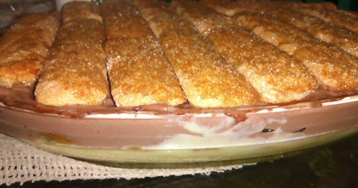 Postre Con Vainillas. Fácil Y Rápido 😊👌 Receta de Daiana Araceli- Cookpad