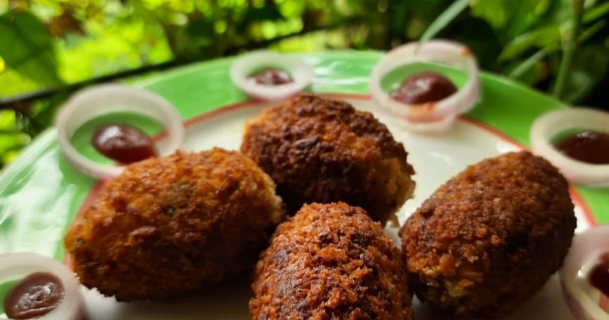 Sujan Mukherjee দ্বারা ফিশ চপ (Fish Chop Recipe In Bengali) রেসিপি ...
