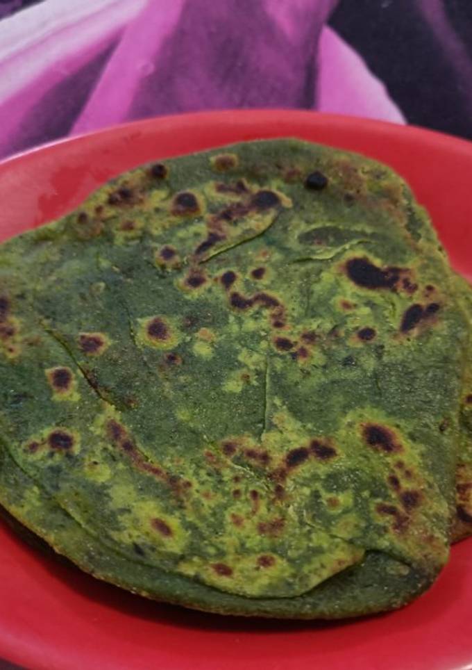 Bathua Ka Paratha Recipe by Chef Tripti Saxena - Cookpad