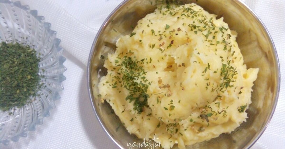 Resep mashed potato creamy rumahan enak dan mudah - Cookpad
