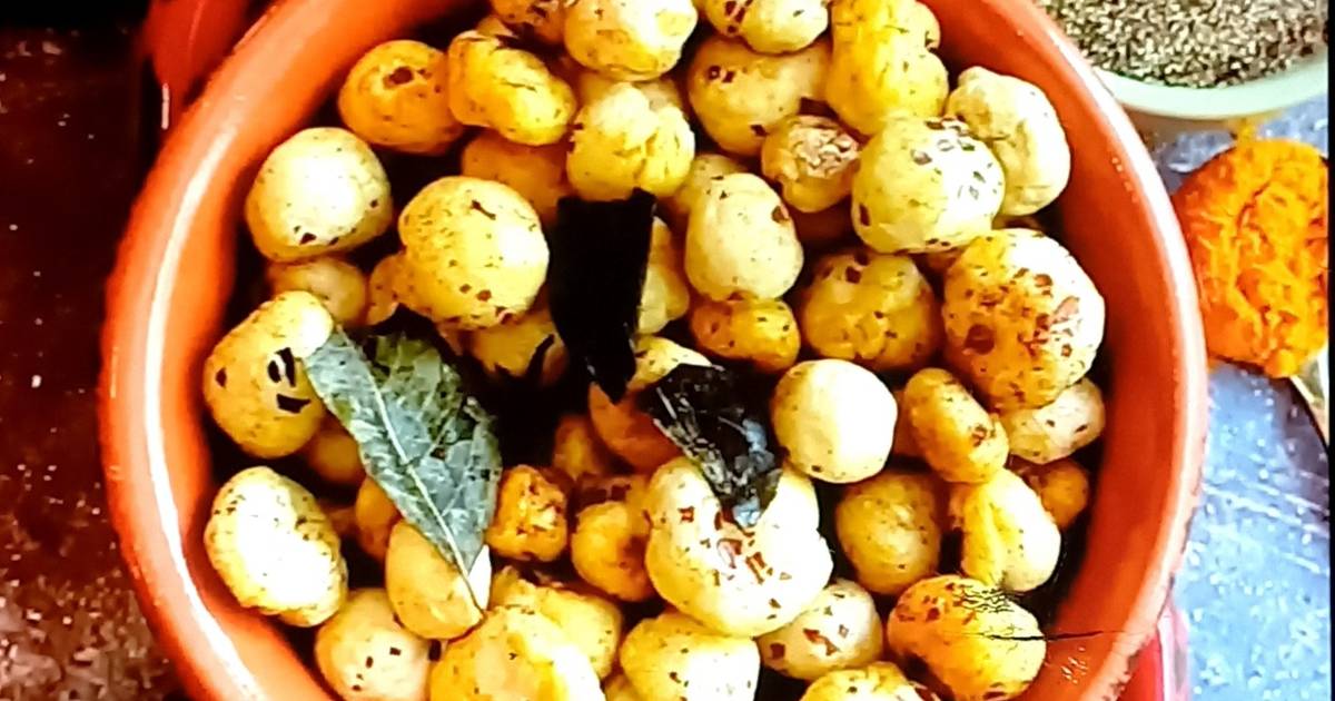 Spicy makhana Recipe by Sneha Patel - Cookpad