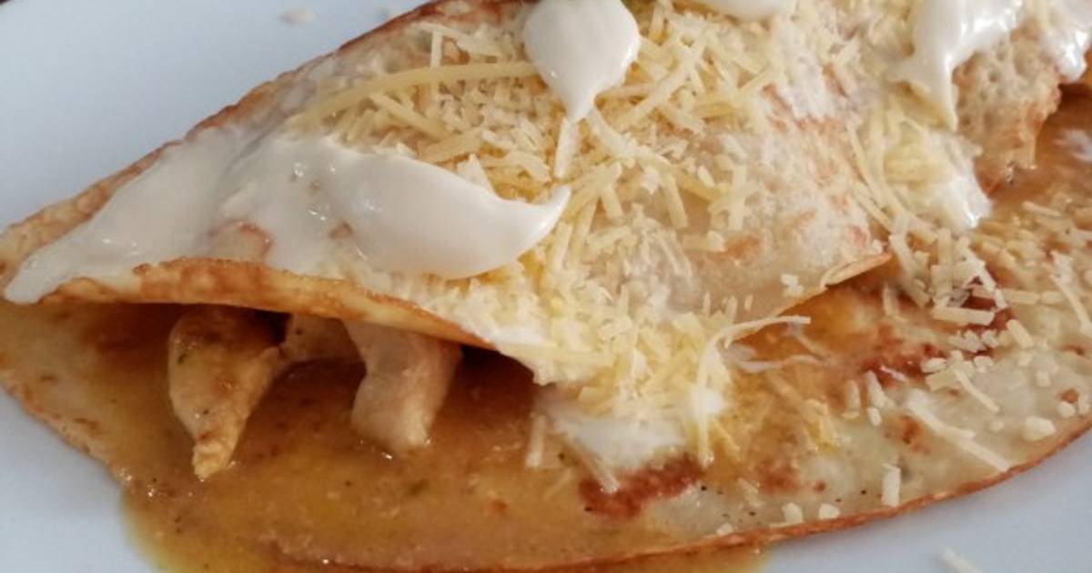 Crepes de pollo!! 🤩 🐔 😜 Súper fácil Receta de Valentina - Cocina Casera ...