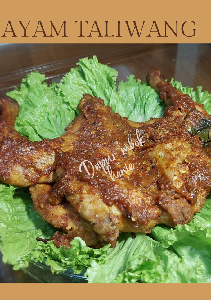 Resep Ayam Taliwang (Oven) oleh Henie Wied - Cookpad