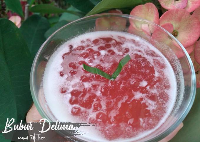 Resep Bubur Delima oleh Mami Kitchen - Cookpad