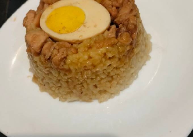 Resep Nasi Tim Ayam a la Just Try and Taste oleh Septi Rafza - Cookpad