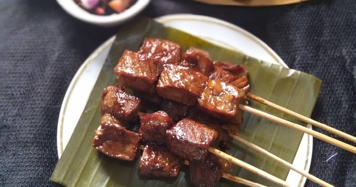 Resep Sate Maranggi Daging Cubes🍢 oleh Tata My Beloved - Cookpad