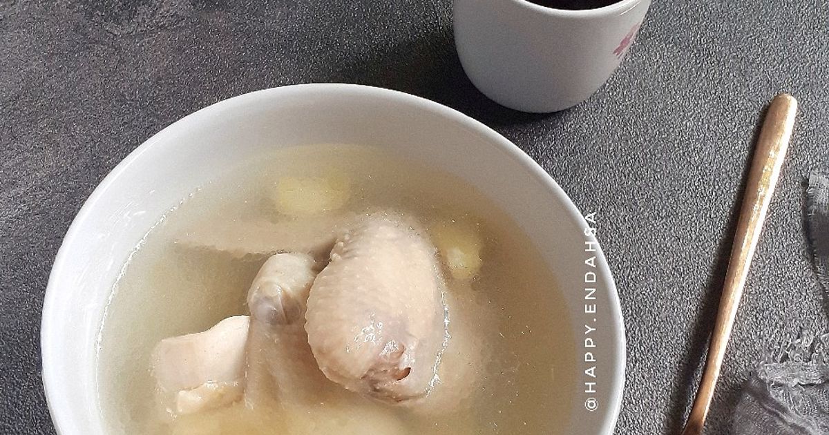 Resep Chicken Garlic Soup Ala Taiwan oleh Happy Endahsa (Happy End ...