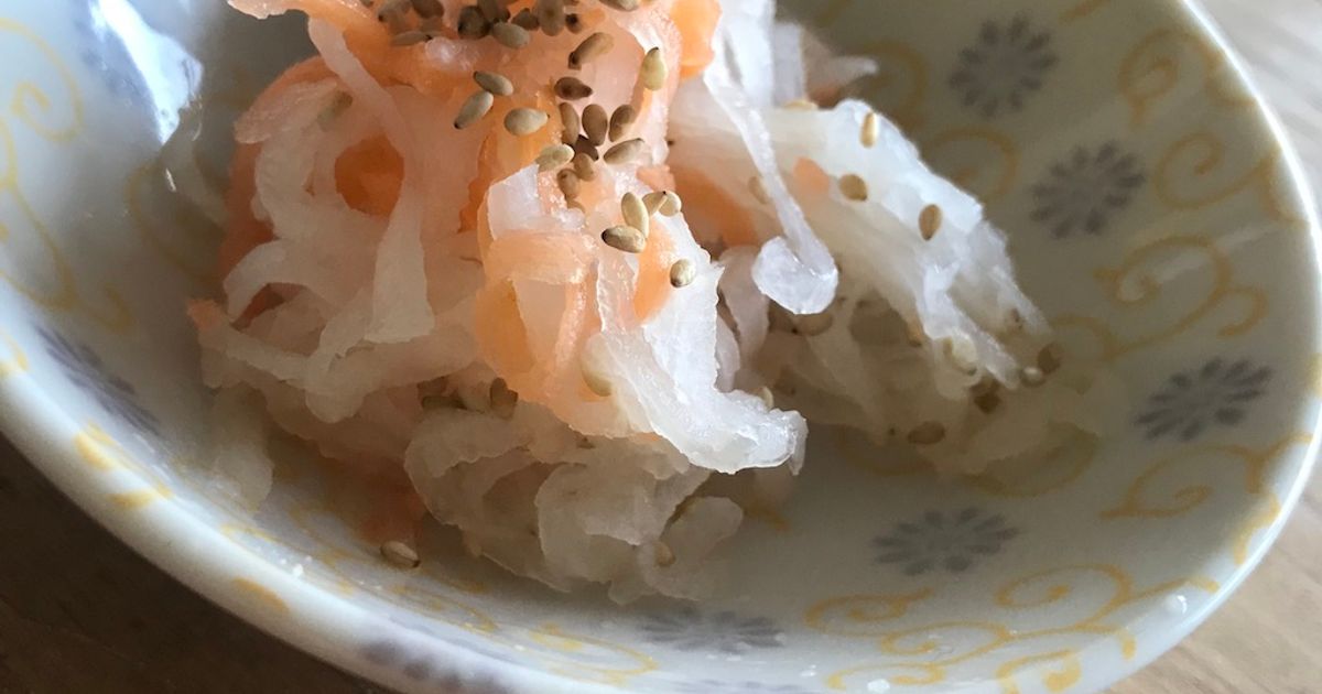 Red And White Salad (Kohaku Namasu) Recipe By Mogco Tokyo