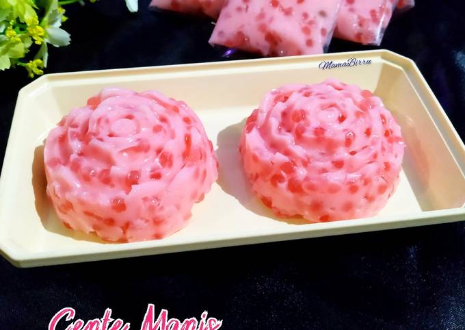 Resep Cente Manis / Cantik Manis (Puding Hunkwe) oleh Hayati MS - Cookpad
