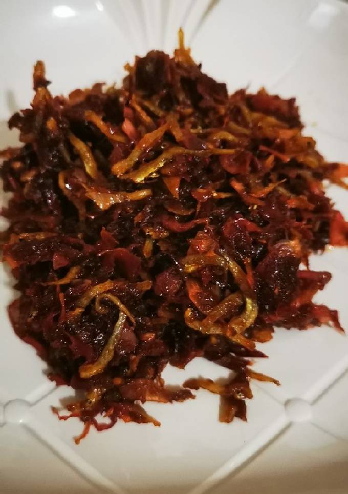 Resipi Sambal bunga kantan dan ikan bilis oleh Jenny Anthony - Cookpad