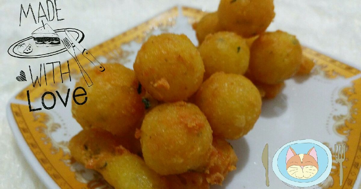 Resep Cheesy Potato Ball oleh Rizka Nazila - Cookpad