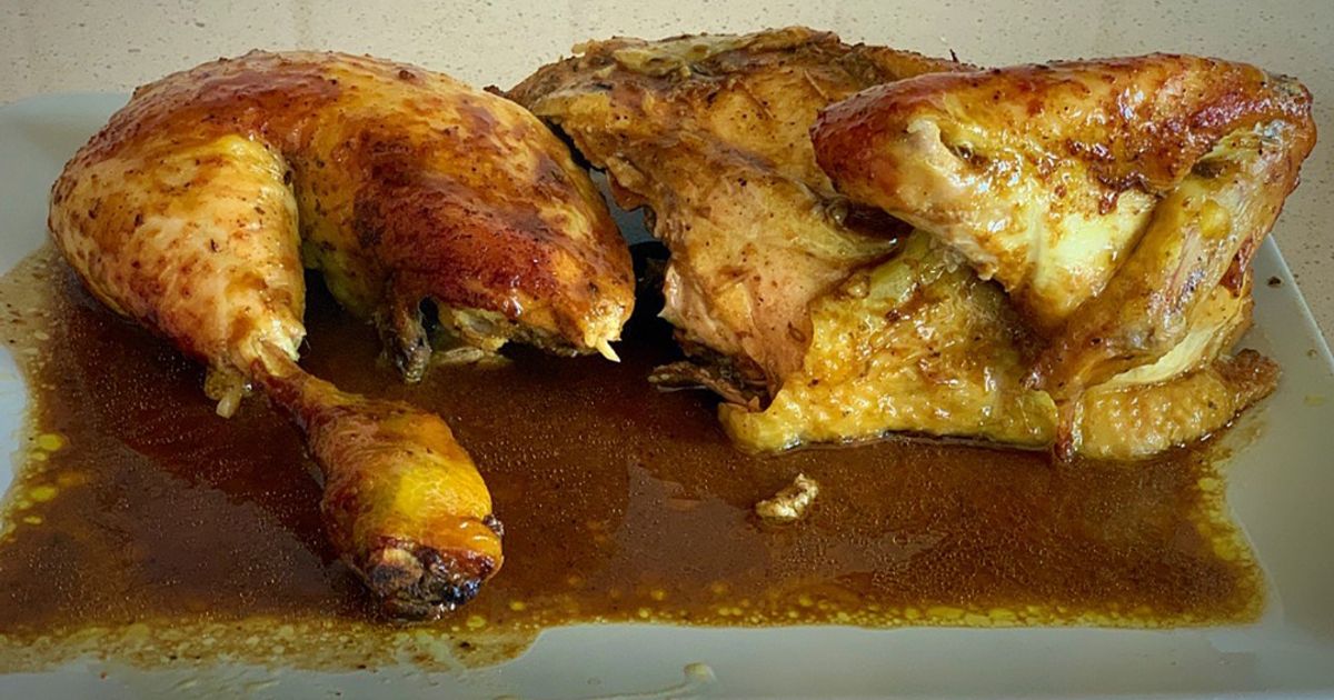 Pollo Asado Al Estilo Peruano Receta de CocinarParaCuatro
