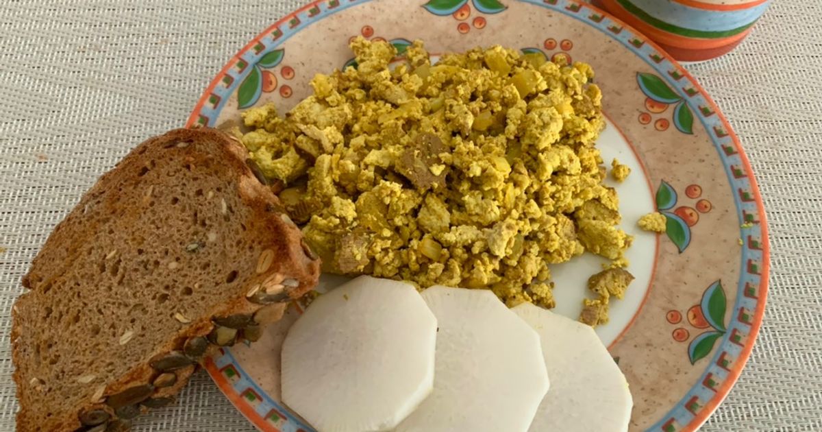 Vegán Tojásrántotta Egyszerűen💚 | Nikolett Pallai receptje - Cookpad ...