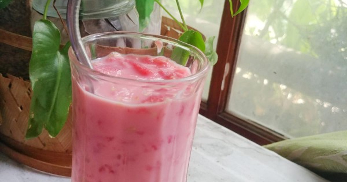 Resep 54. Tarbooz Sharbat (Es Semangka India🇮🇳) oleh Sachia Siregar ...
