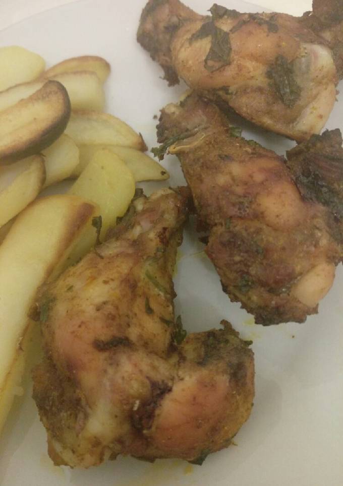 Roast chicken niblets Recipe by sumshakasumsum - Cookpad