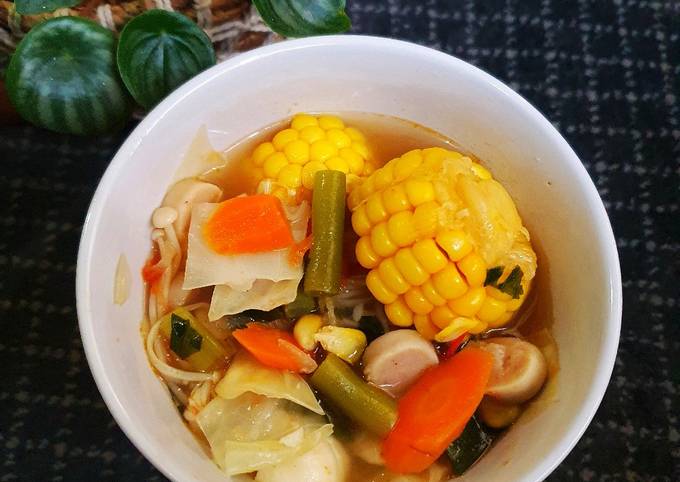 Resep Sop Baso Ikan 🍲 oleh Irish Kitchen🌻 - Cookpad