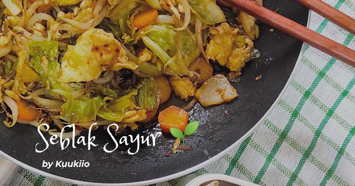 Resep [Eps. 3] Seblak Sayur (Sayur Leftover Bakwan) 😂 oleh Dhevi ...