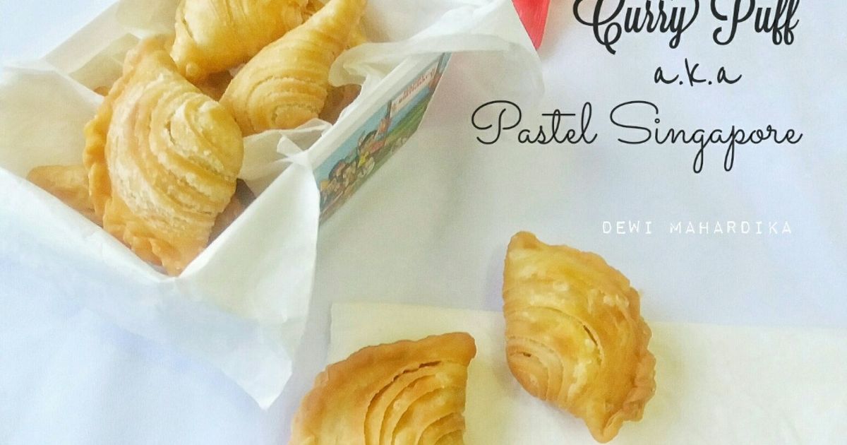 Resep Curry Puff Aka Pastel Singapura Aka Karipap Pusing (Step By Step ...