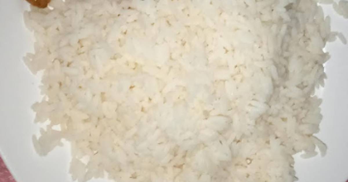 White Rice with Beans porridge Recipe by Rukayya Kabir Golden - Cookpad