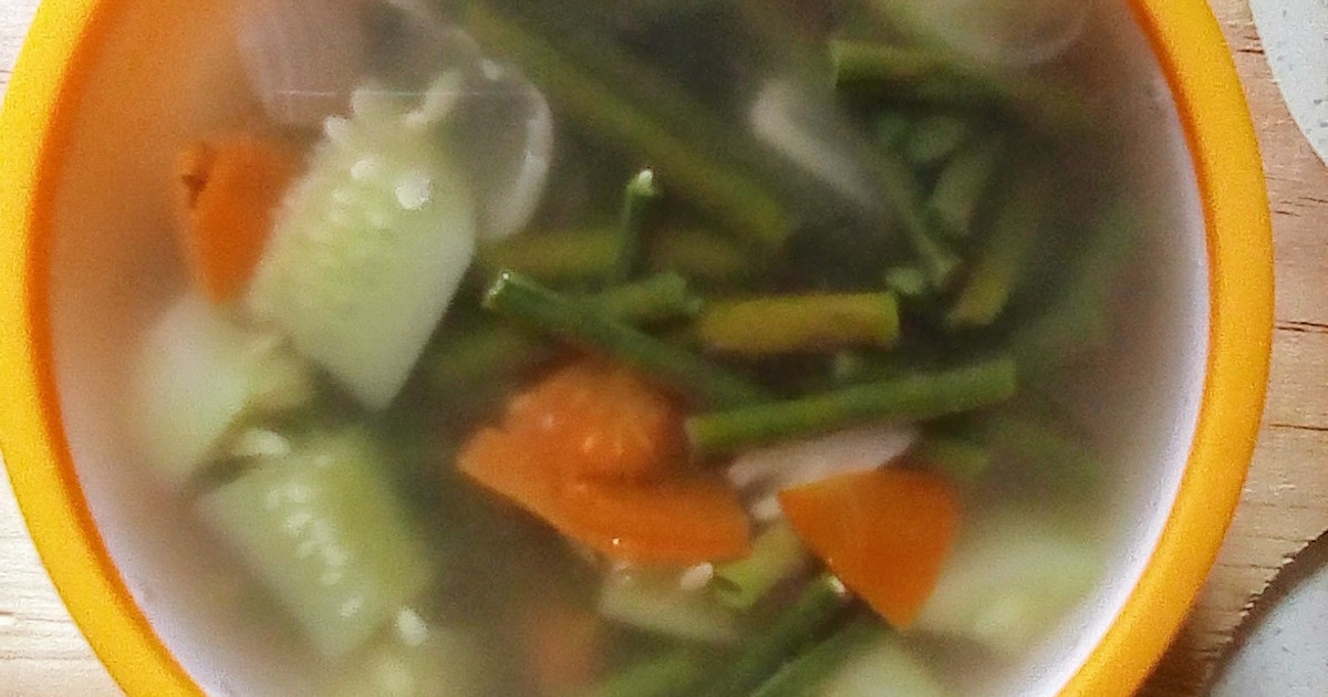 Resep Sayur Asem Kacang Panjang Dan Timun Kilat(versi Bumbu Cempulng ...