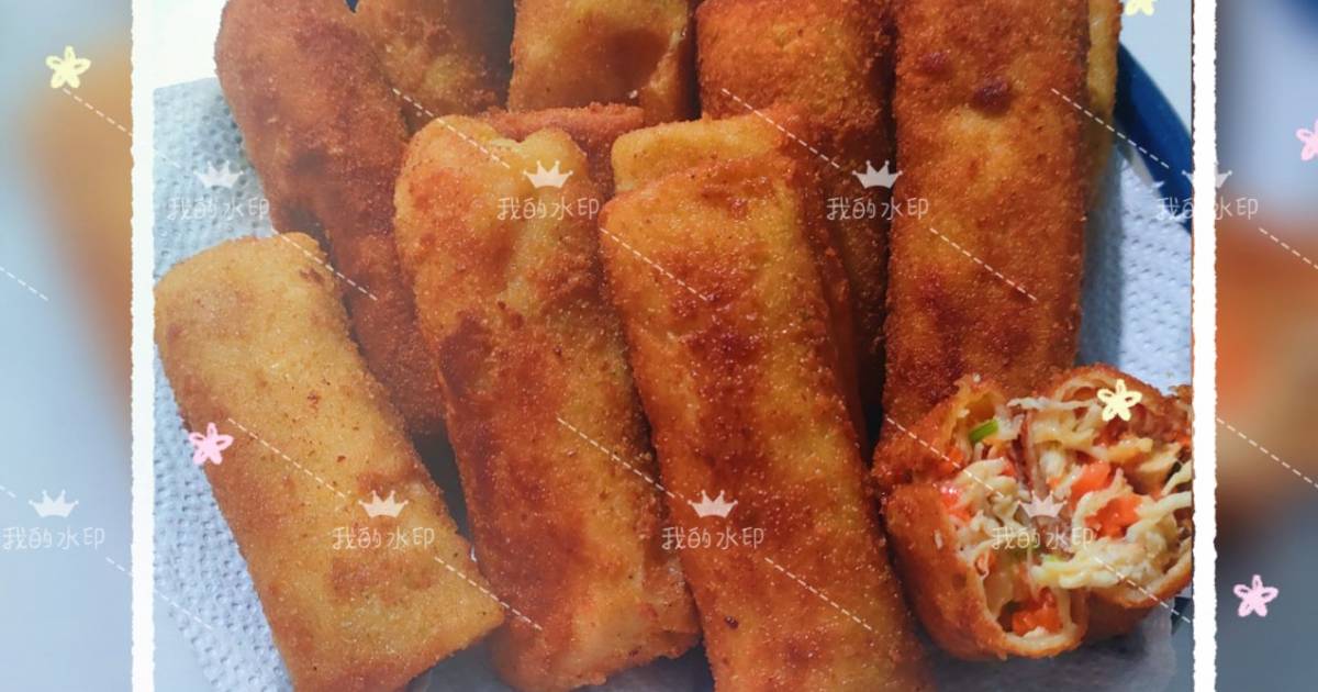 Resep risol kreasi aneka isian: Garing dan mudah dibuat!