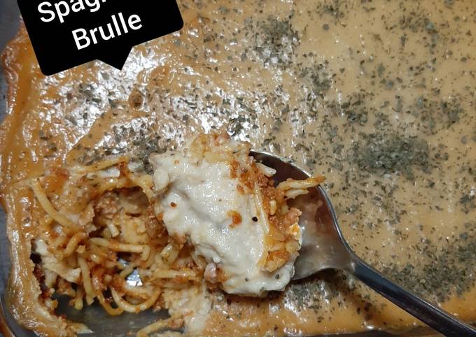Resep Spaghetti Brulle oleh Alifah Lestari - Cookpad