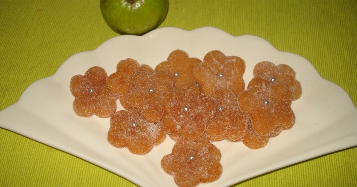 Guava(amrood) Murabba Candy Flowers (Without Any Preservative And ...