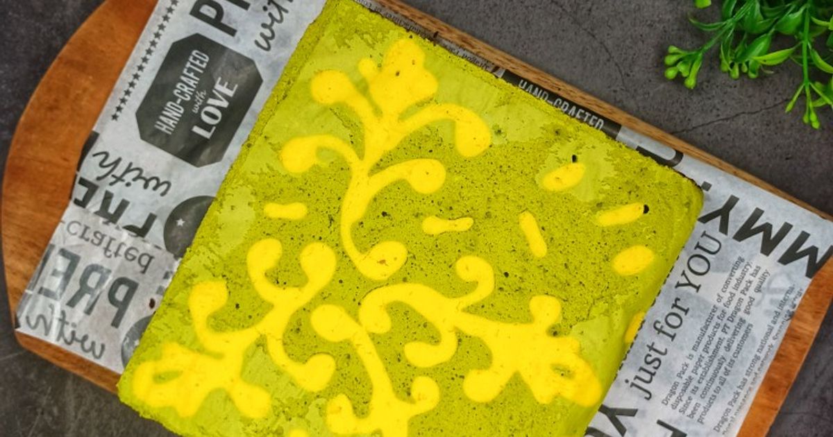 Resep Bolu Pandan Brownies Motif Kuntum Bujang, Riau oleh Rika Meila ...