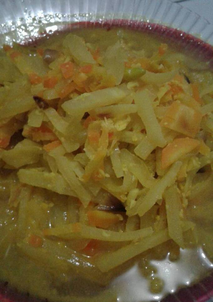 Resep Acar labu siem/acar jipang/acar matang labu oleh cintia dewi ...