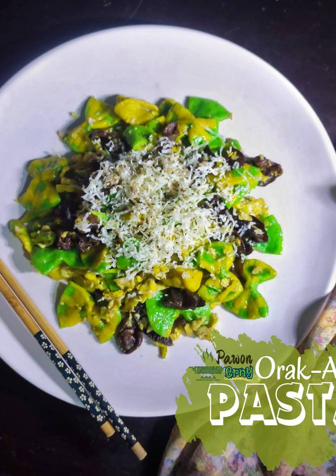 Resep Orak - Arik Pasta oleh Erny Sulistyowati (Pawon Erny) - Cookpad