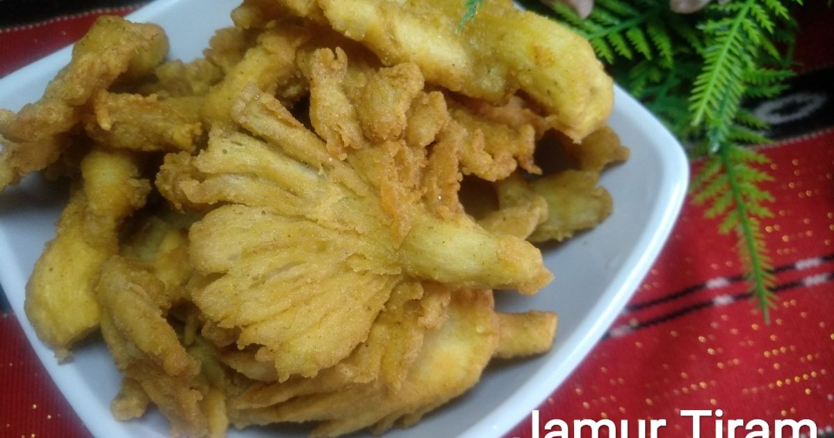 Resep Jamur Tiram Goreng Tepung oleh Evida Kartini - Cookpad