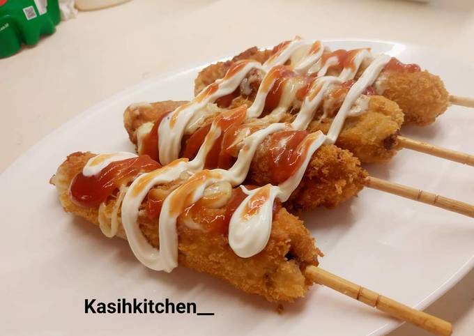Resep Corndog / Hottang yummy 😋 oleh Kasihkitchen_ - Cookpad