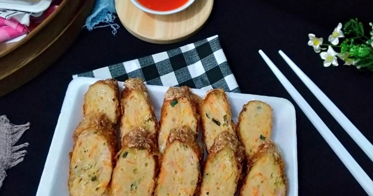 Resep Hekeng Ayam Udang Kulit Tahu oleh Nining - Cookpad