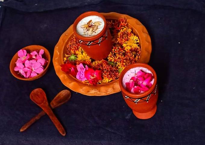 Saffron Almonds Lassi And Rose Lassi Recipe by Rupa Kodwani - Cookpad