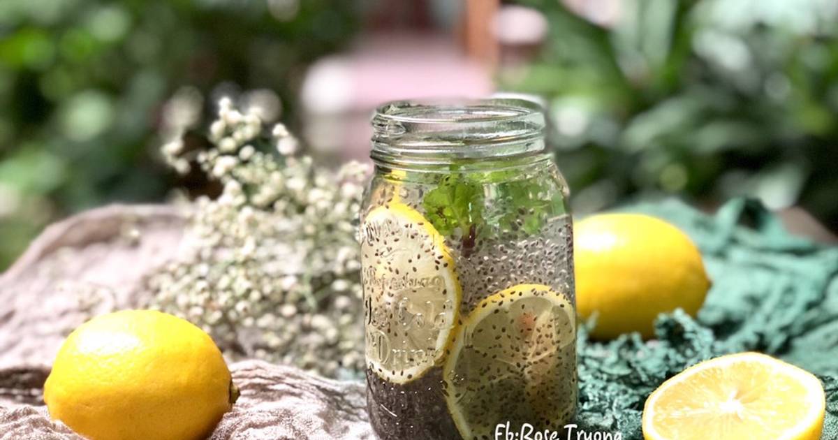 Cách Làm Món Nước Hạt Chia Chanh Vàng của Rose Truong - Cookpad