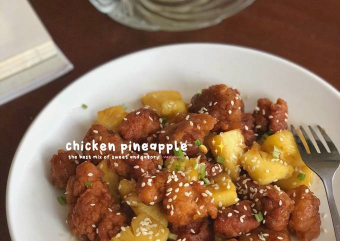 Resep Ayam nanas (chicken pineapple) oleh The joy meals - Cookpad