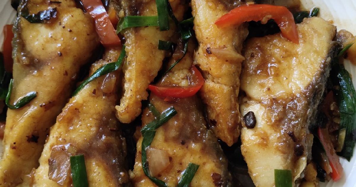 Fish In Garlic Blackbean Sauce Recipe by Meme