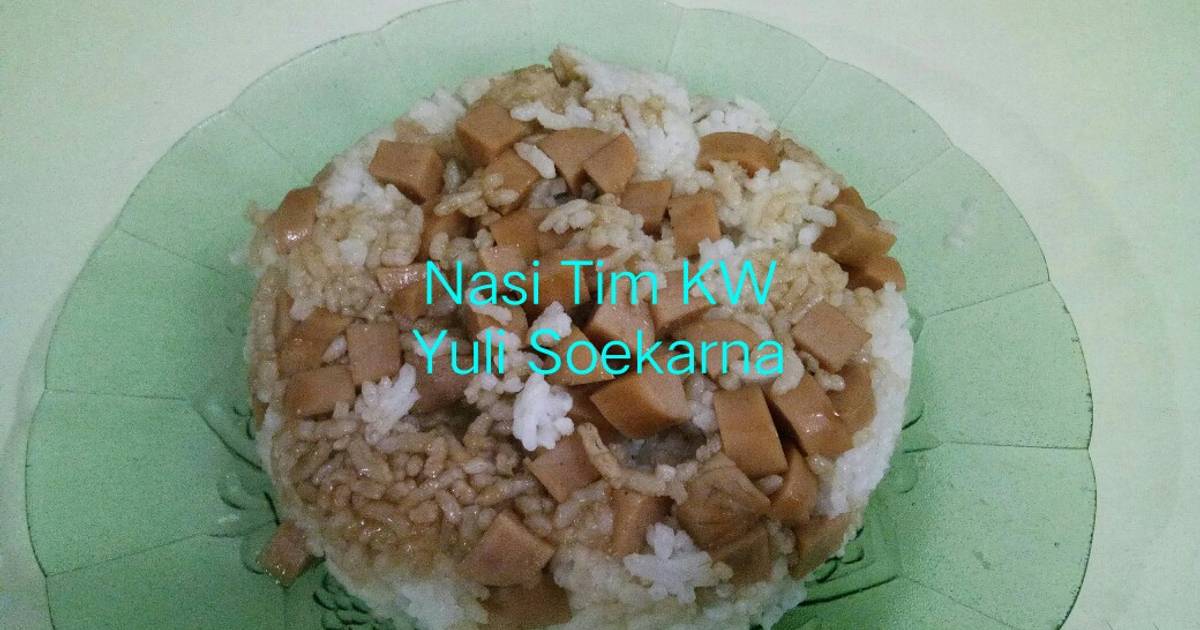 Resep Nasi Tim KW oleh Love Scavenger - Cookpad