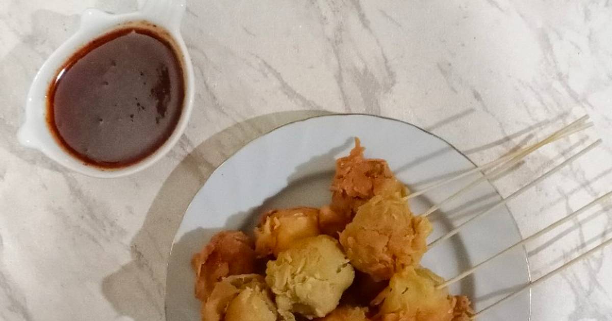 Resep Sate Bakso Crispy oleh Glian Tika - Cookpad