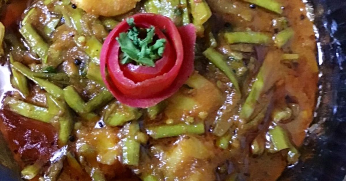 Cluster Beans Sabzi/ Gavarfali Sabji Recipe by Sneha Patel - Cookpad