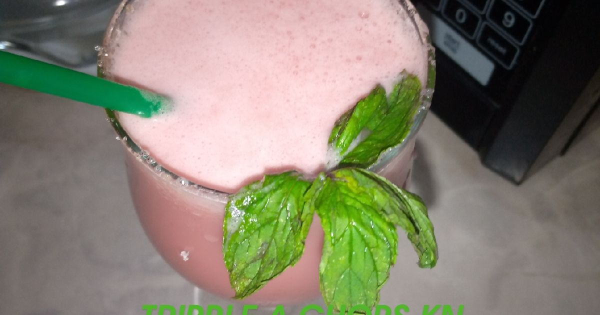 Water Melon Shake Recipe by Tripple A Chops Kn - Cookpad