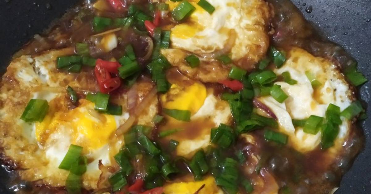 Resep Telur Kecap yang Praktis dan Lezat, Bisa Ditambah Cabai Untuk ...
