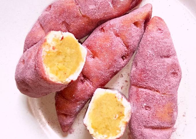 Resep Roti Ubi Korea, Goguma Ppang, Korean Sweet Potato Bread oleh Deby ...