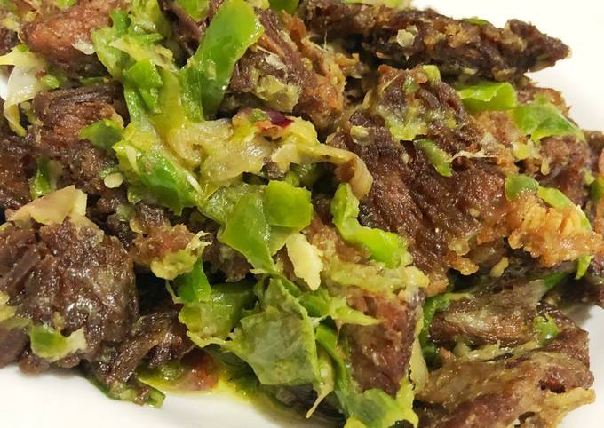 Resep Dendeng batokok lado hijau oleh mela ulfa - Cookpad