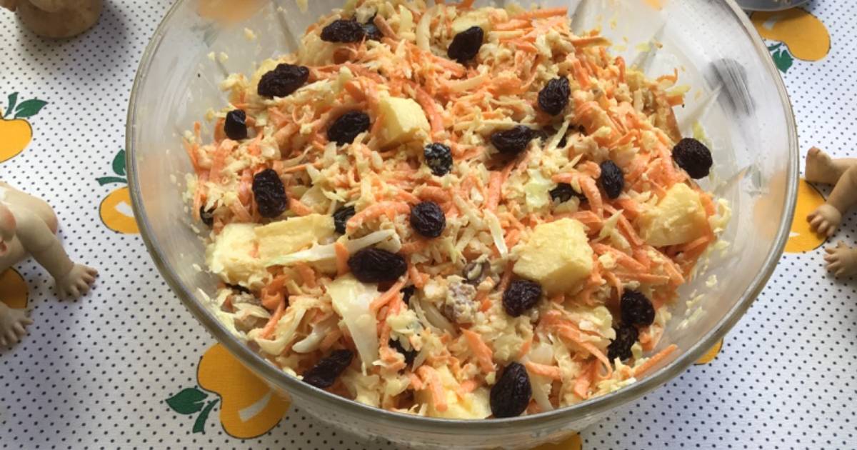 Ensalada de zanahoria con pasa - 221 recetas caseras- Cookpad