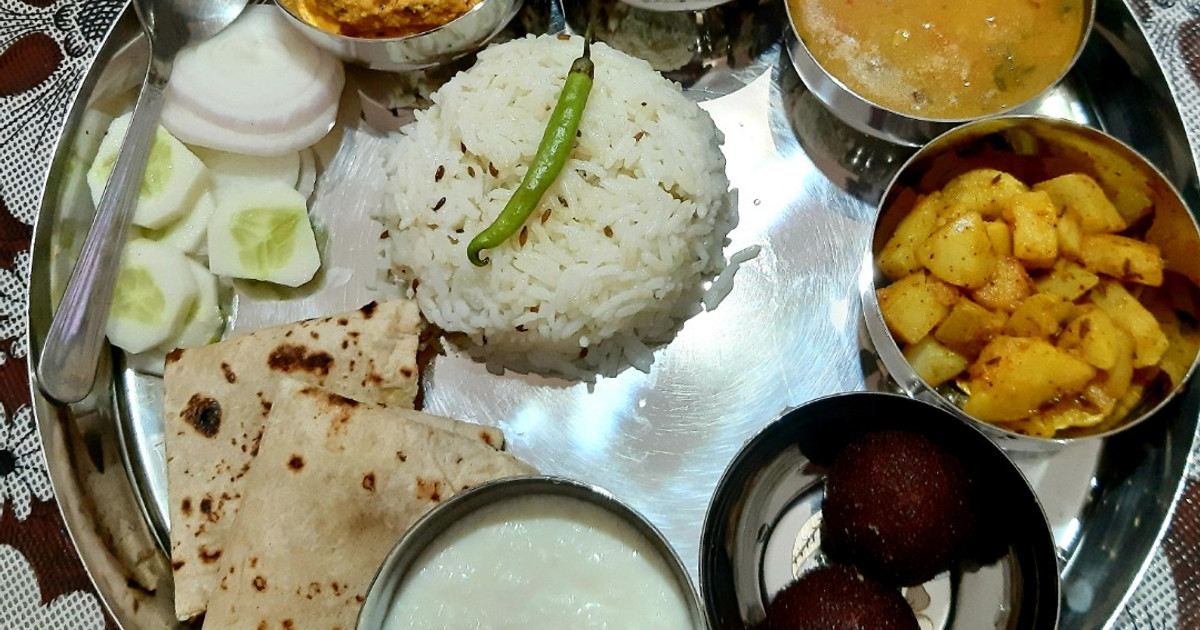 47 easy and tasty simple veg thali recipes by home cooks - Cookpad