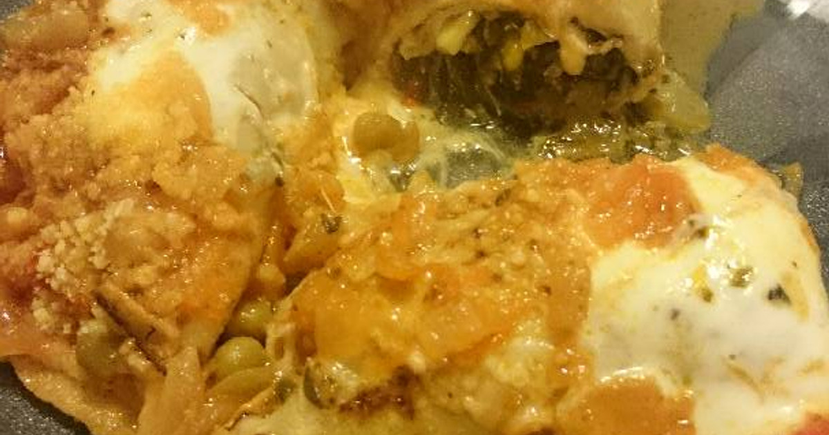 Canelones De Verdura Y Carne Festejando El Día Del Amigo😊😊😊😊 Receta de ...