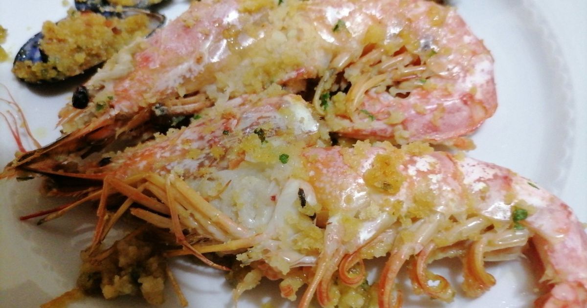 Ricetta Gamberoni Gratinati In Forno Agli Agrumi di Lida Cecchini - Cookpad