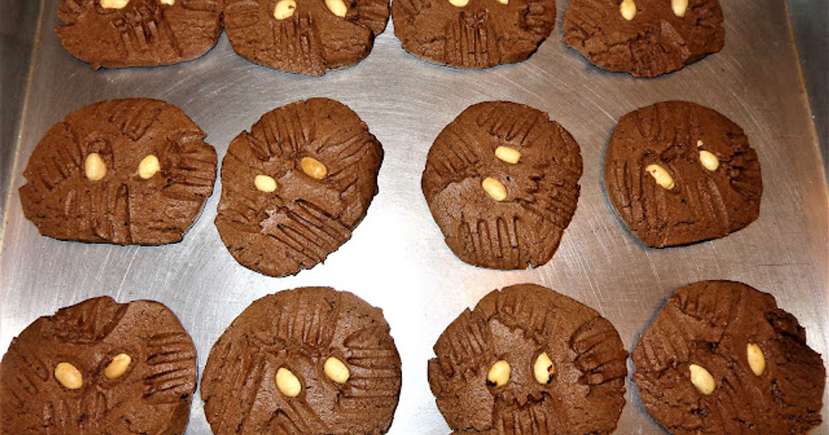 Galletas De Chocolate Con Mantequilla De Maníes. Jon Style Receta de ...