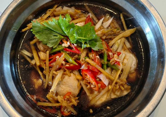 Resep Steam Ikan Hiu ala Hongkong oleh Maria Steffani - Cookpad